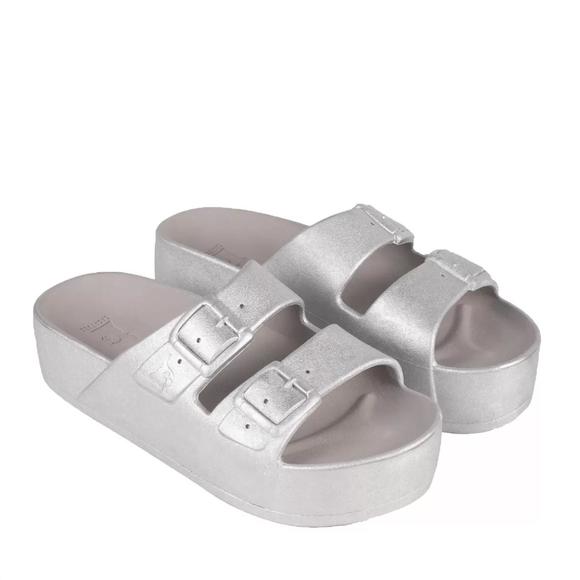 CACATOES | Shoes | New Cacatoes Caipirinha Platform Sandal In Metallic ...